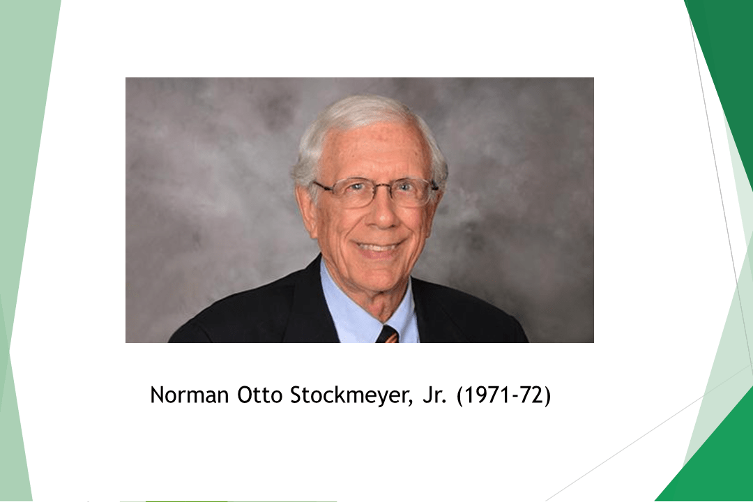 YLS Past Chairs: Where Are They Now? (Norman Otto Stockmeyer, Jr ...
